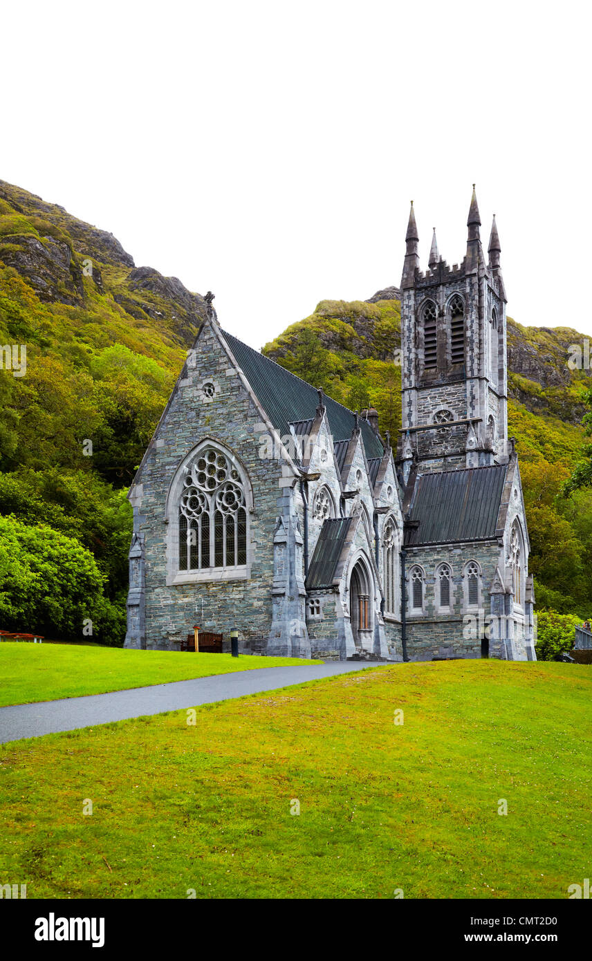 Kylemore gothic church hi-res stock photography and images - Alamy