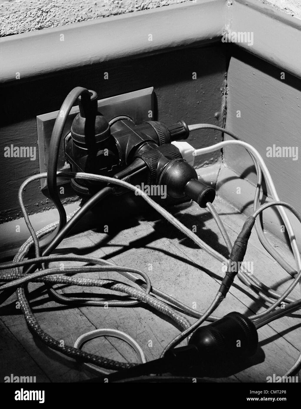 Overloaded Electrical Outlet Stock Photos & Overloaded Electrical ...