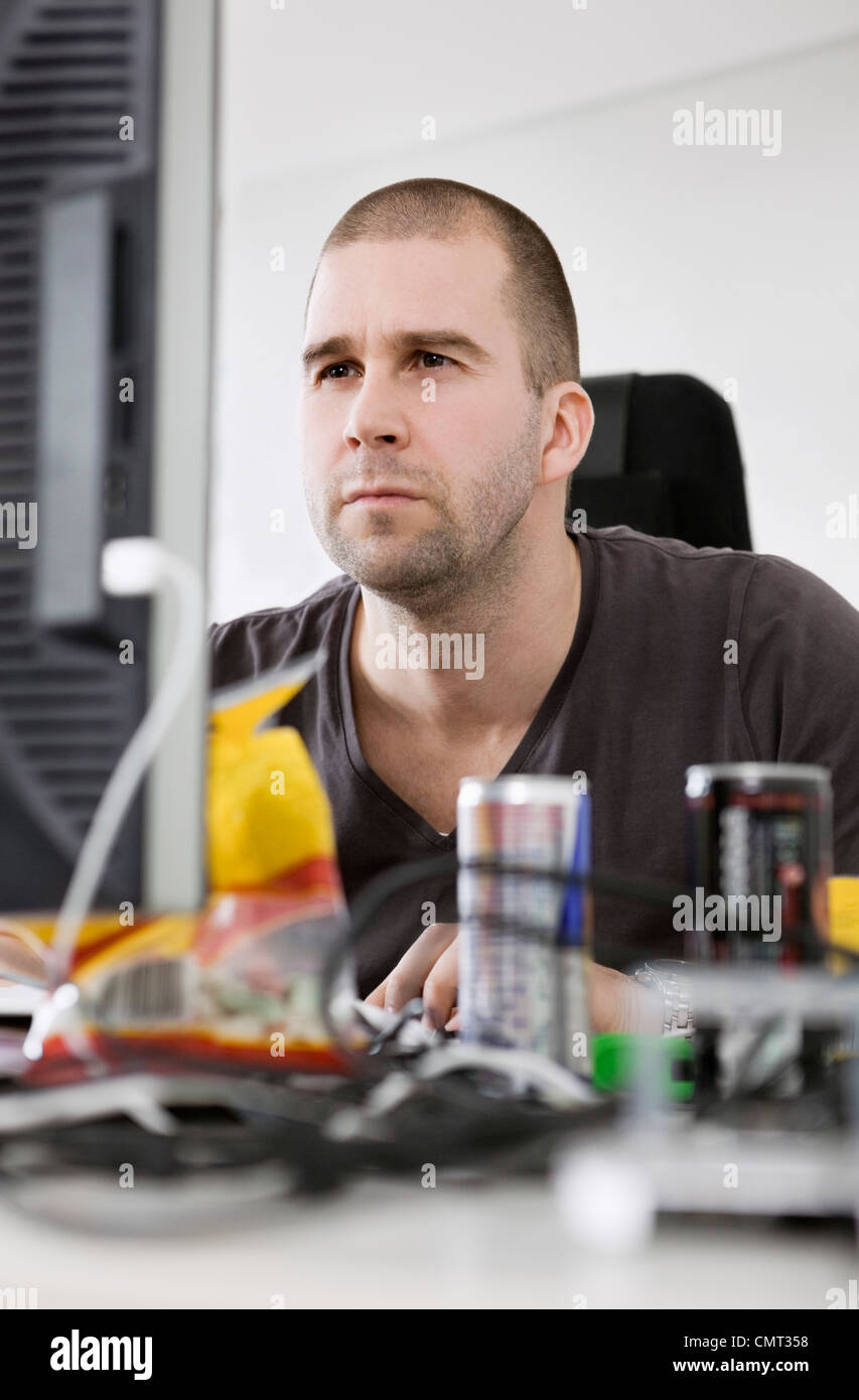 Concentrated vertical hi-res stock photography and images - Alamy