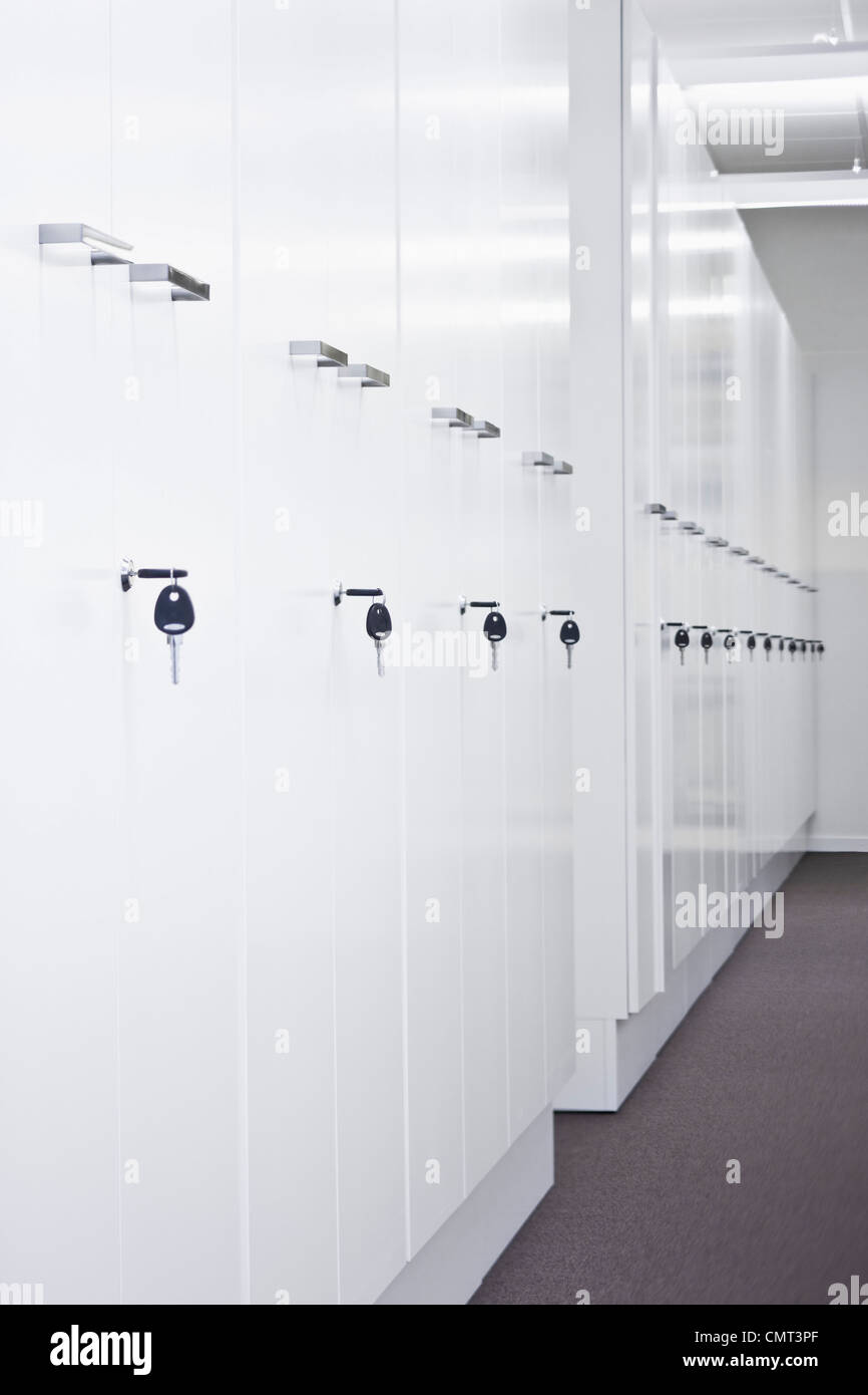 Black metal locker hi-res stock photography and images - Alamy