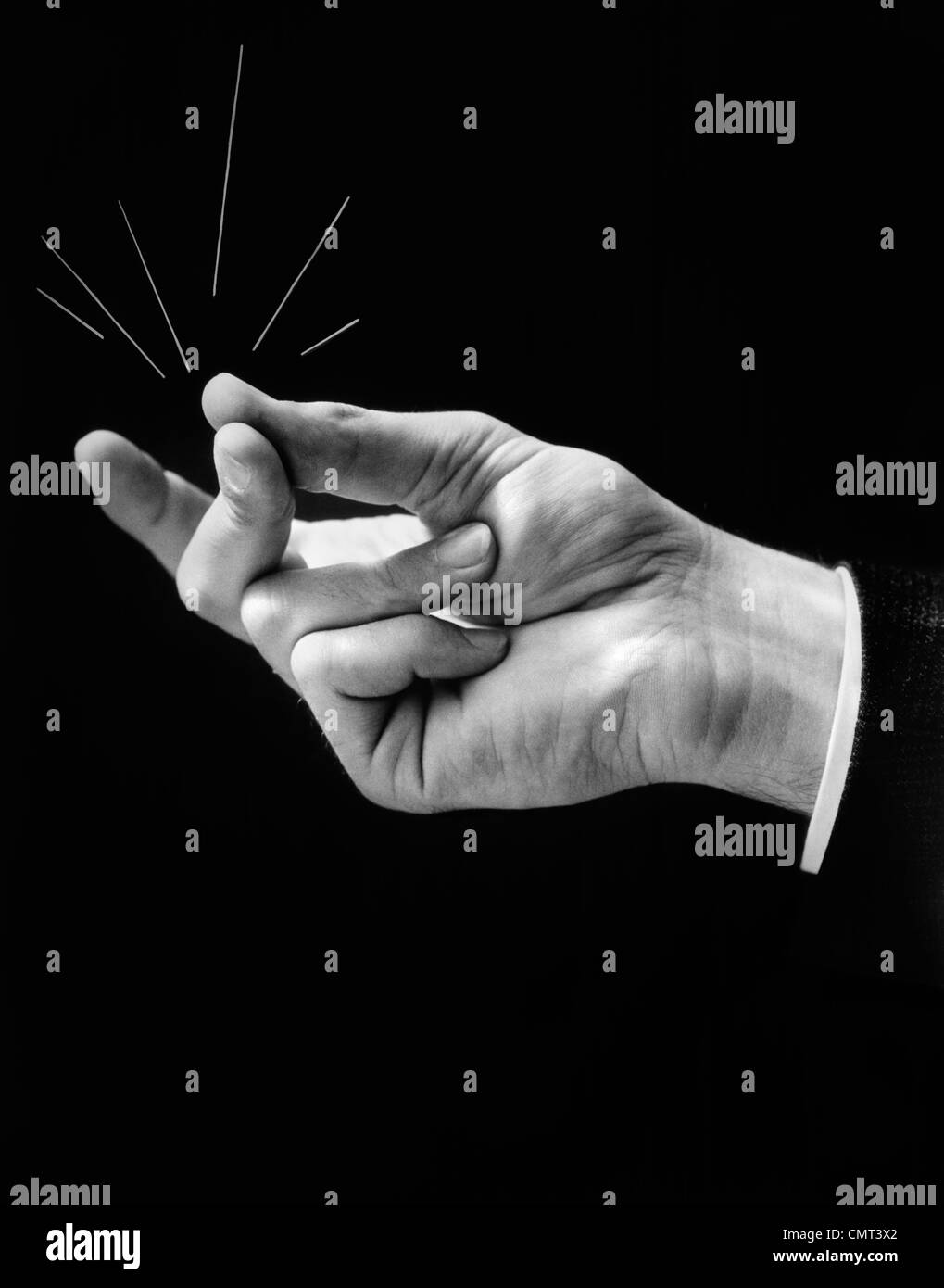 Snapping hand Black and White Stock Photos & Images - Alamy
