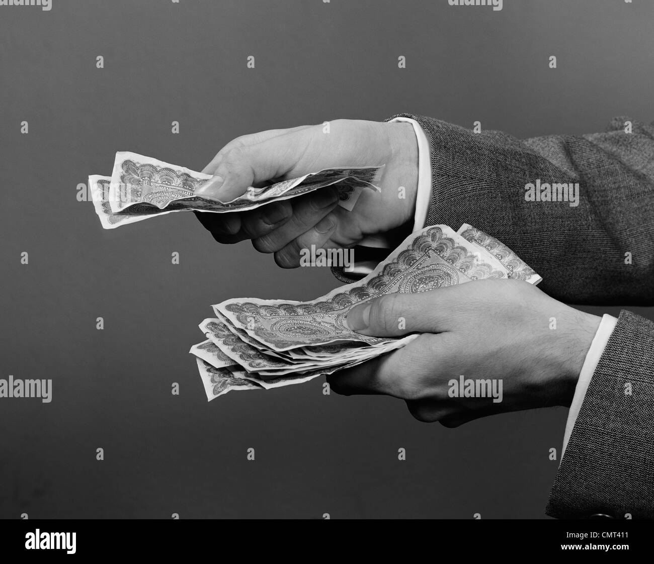 1950s old money black and white hi-res stock photography and images - Alamy