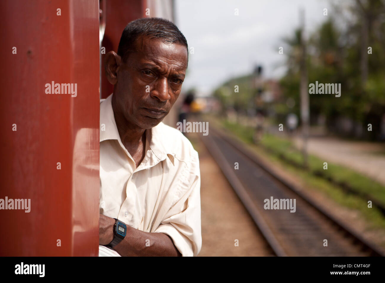 Man riding train hi-res stock photography and images - Alamy