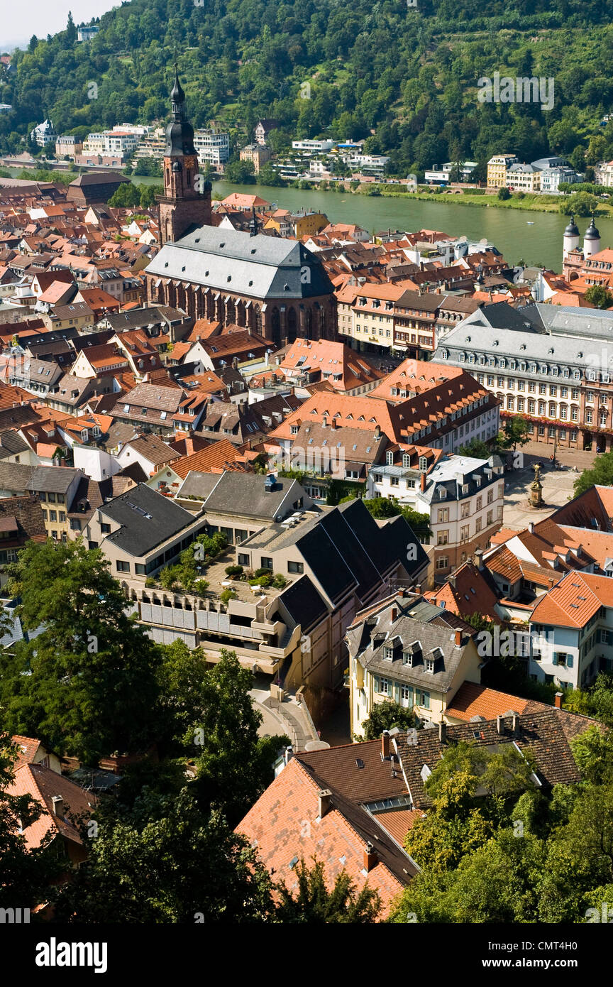 Heidelberg, Germany, on the River Neckar Stock Photo - Alamy
