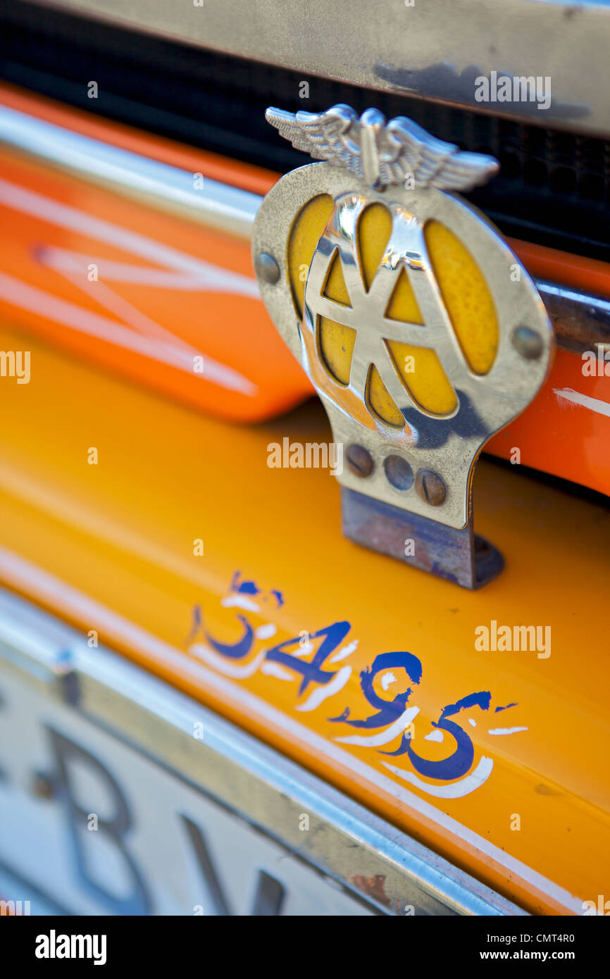 Yellow Leyland bus, Malta Stock Photo - Alamy