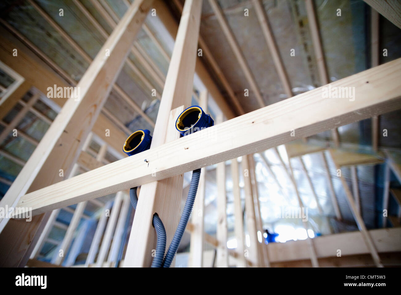 Construction frame development horizontal color image hi-res stock ...