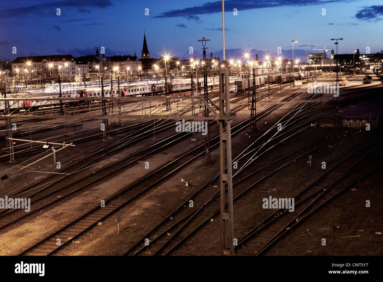 Railway Line Junction High Resolution Stock Photography and Images - Alamy