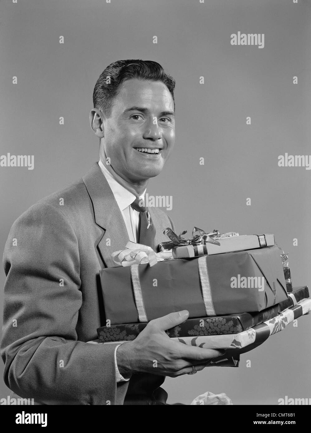 1950s christmas hi-res stock photography and images - Alamy