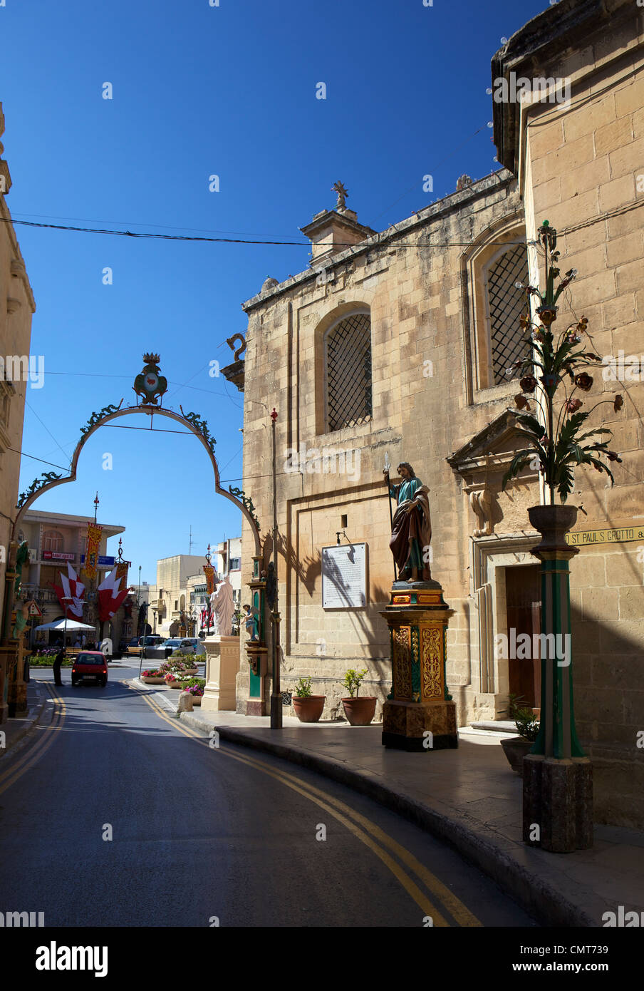 Malta rabat st pauls church grotto hi-res stock photography and images ...