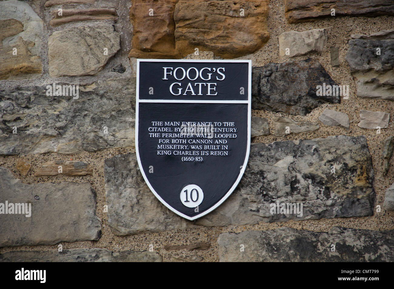 Foog's gate sign in Edinburgh Castle. Was the main entrance to the ...