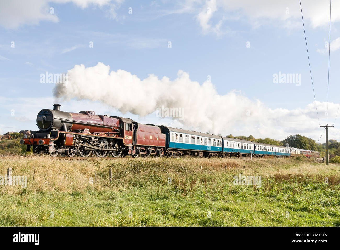 Leander Steam Train High Resolution Stock Photography and Images - Alamy