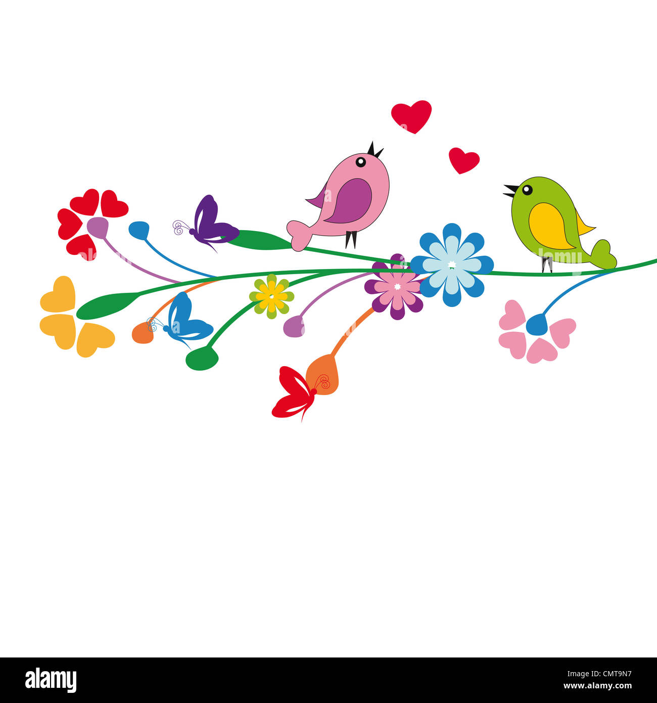Child birds flying Cut Out Stock Images & Pictures - Alamy