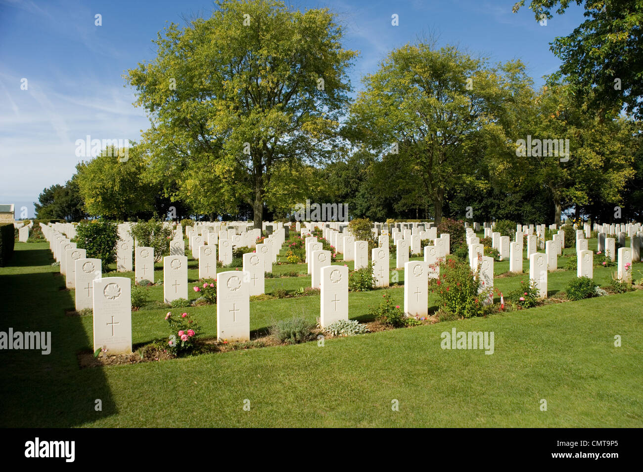 Canadian war cemetery normandy hi-res stock photography and images - Alamy