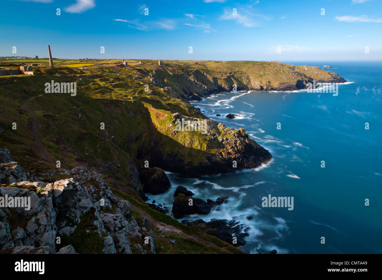 Cornwall mining landscape hi-res stock photography and images - Alamy