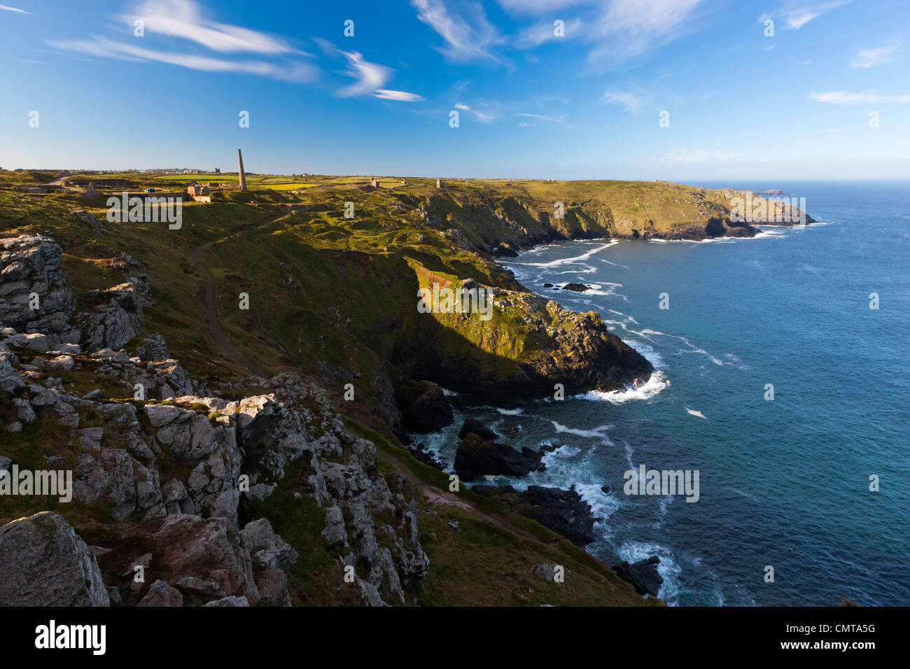 Levant Mine, Cornwall, England, UK, Europe, Part of the Cornwall and ...