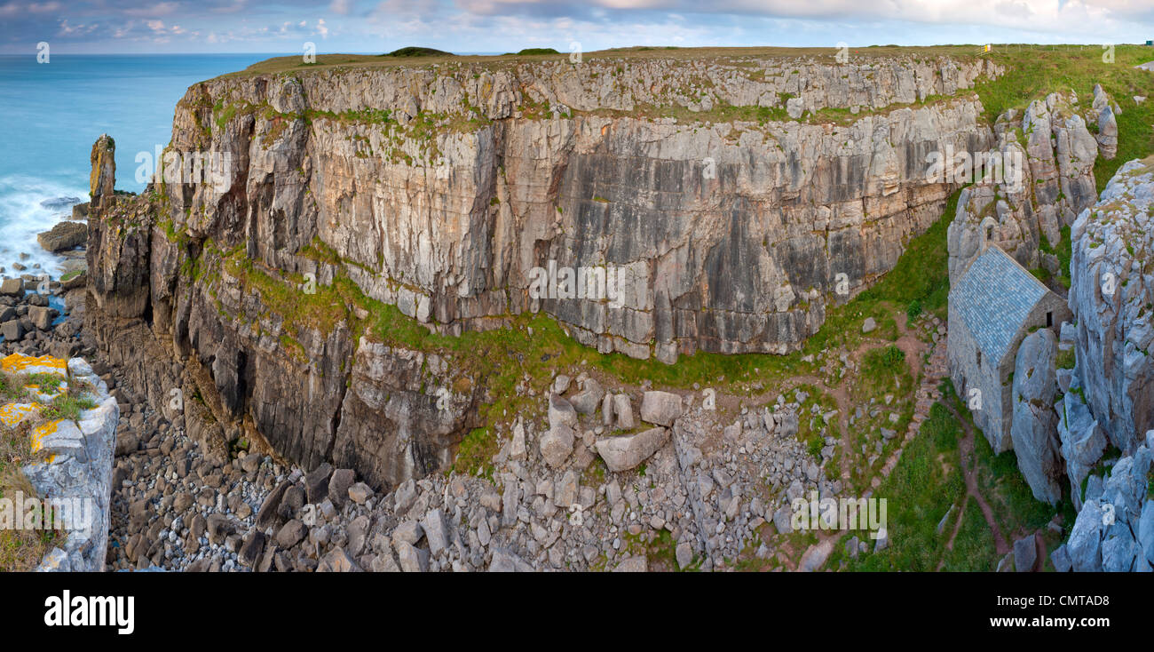 Saint govan's chapel hi-res stock photography and images - Alamy