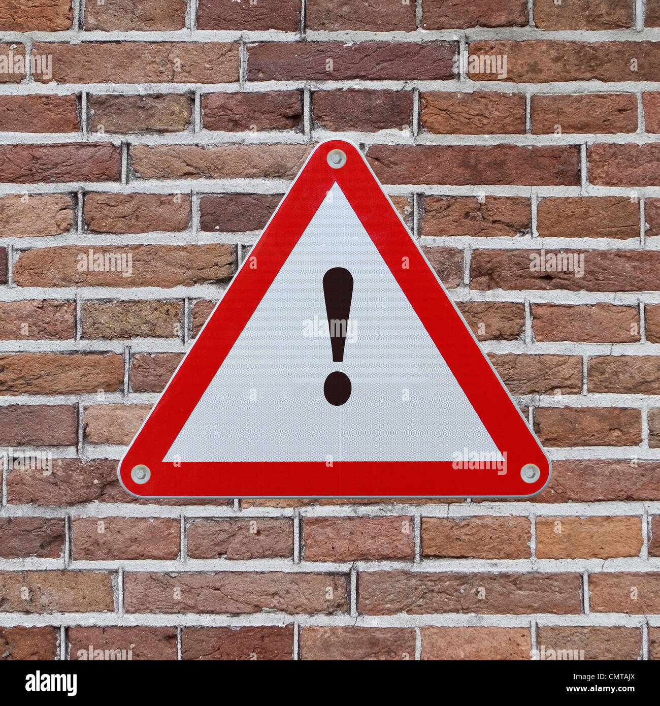 Warning Sign And Exclamation High Resolution Stock Photography and ...
