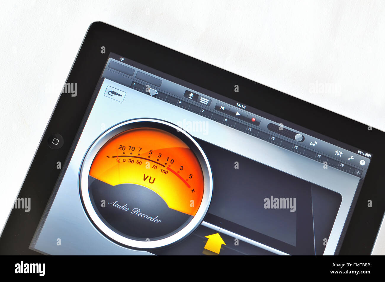 Tablet and Virtual Instruments Stock Photo - Alamy