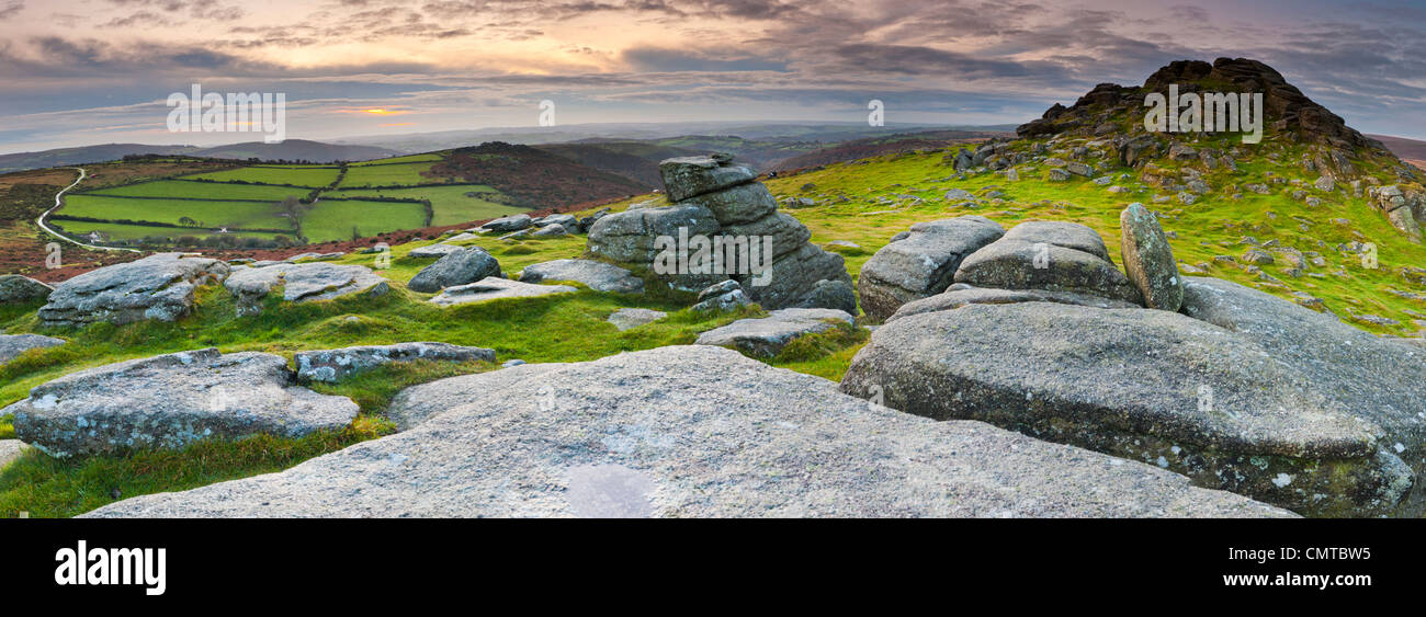 Sharp Tor, Dartmoor National Park, Devon, Southwest England, Europe ...