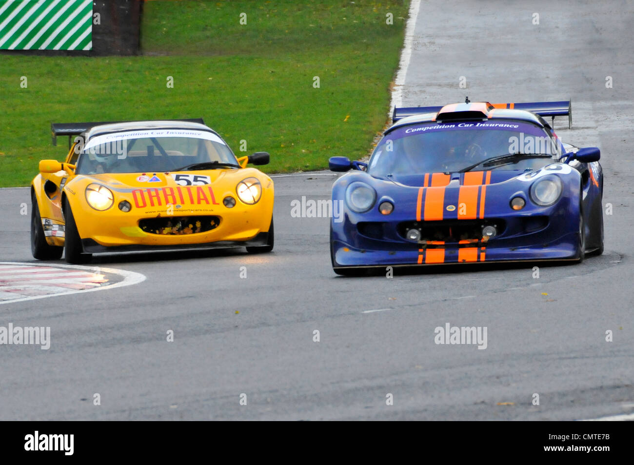 Race day at Brands Hatch racing circuit Stock Photo - Alamy