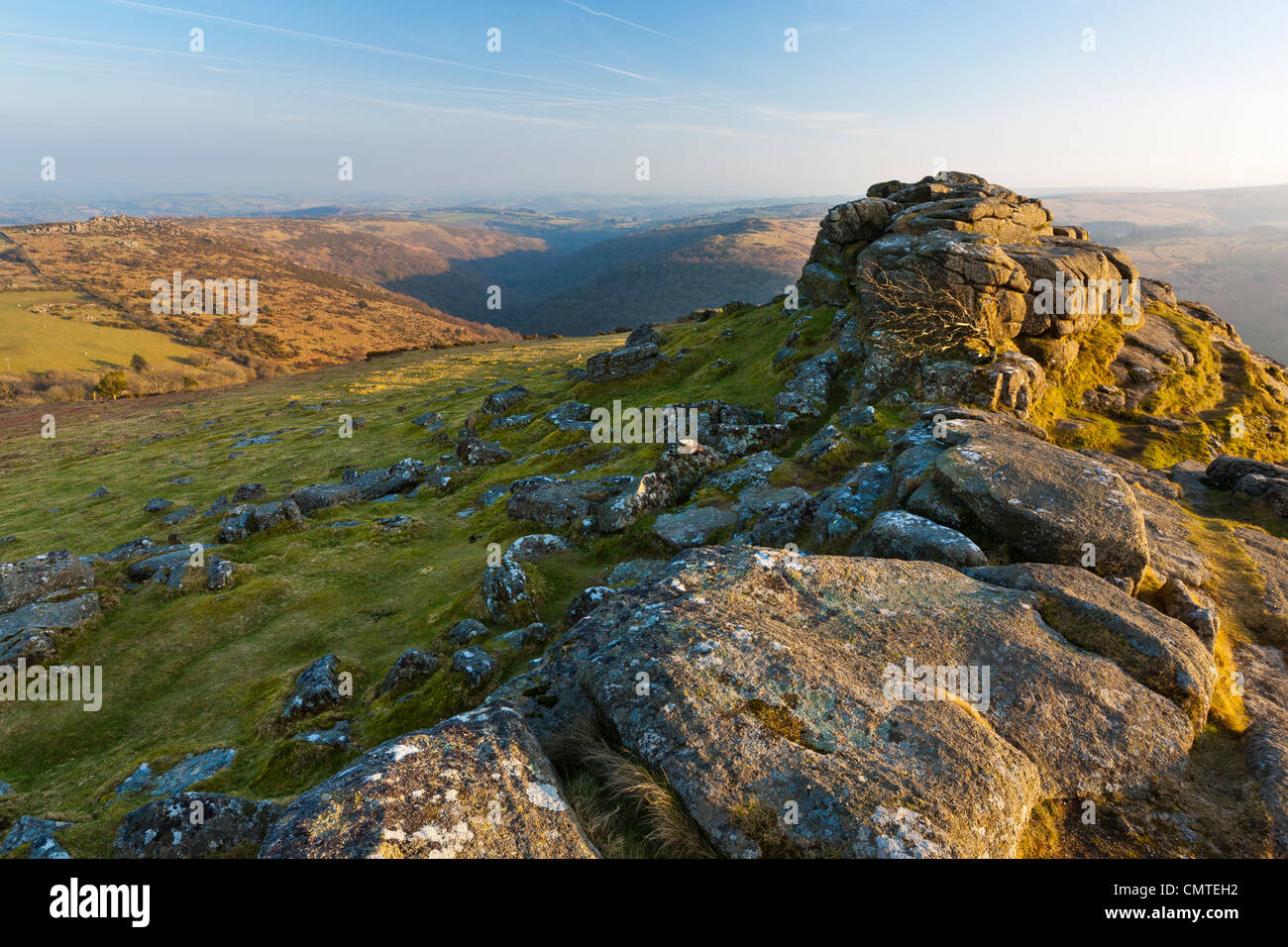 Sharp Tor, Dartmoor National Park, Devon, Southwest England, Europe ...