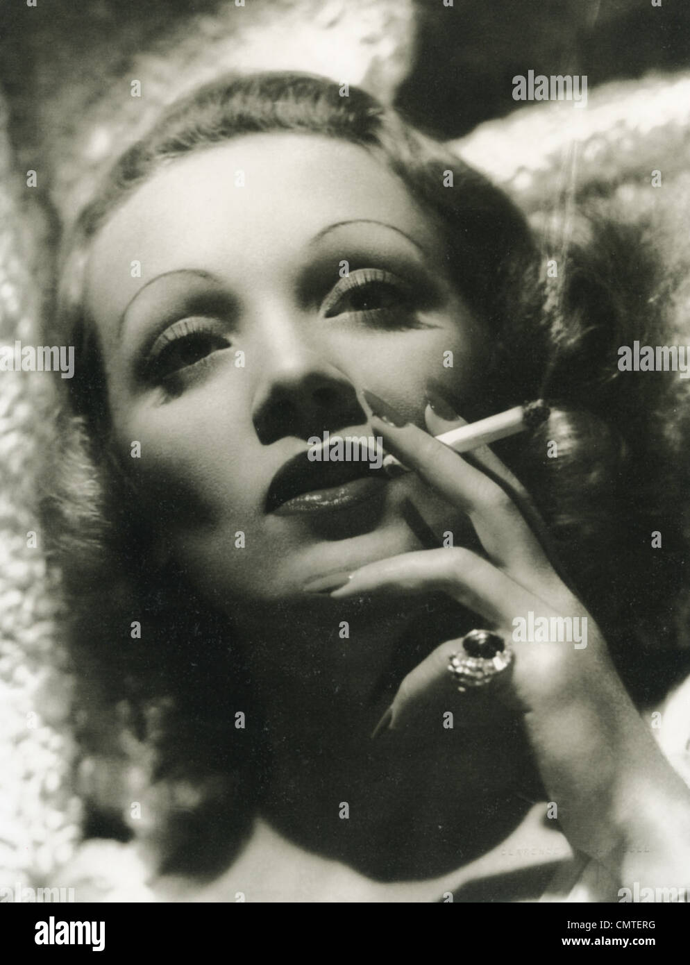MARLENE DIETRICH (1901-1992) German-American film actress and singer ...