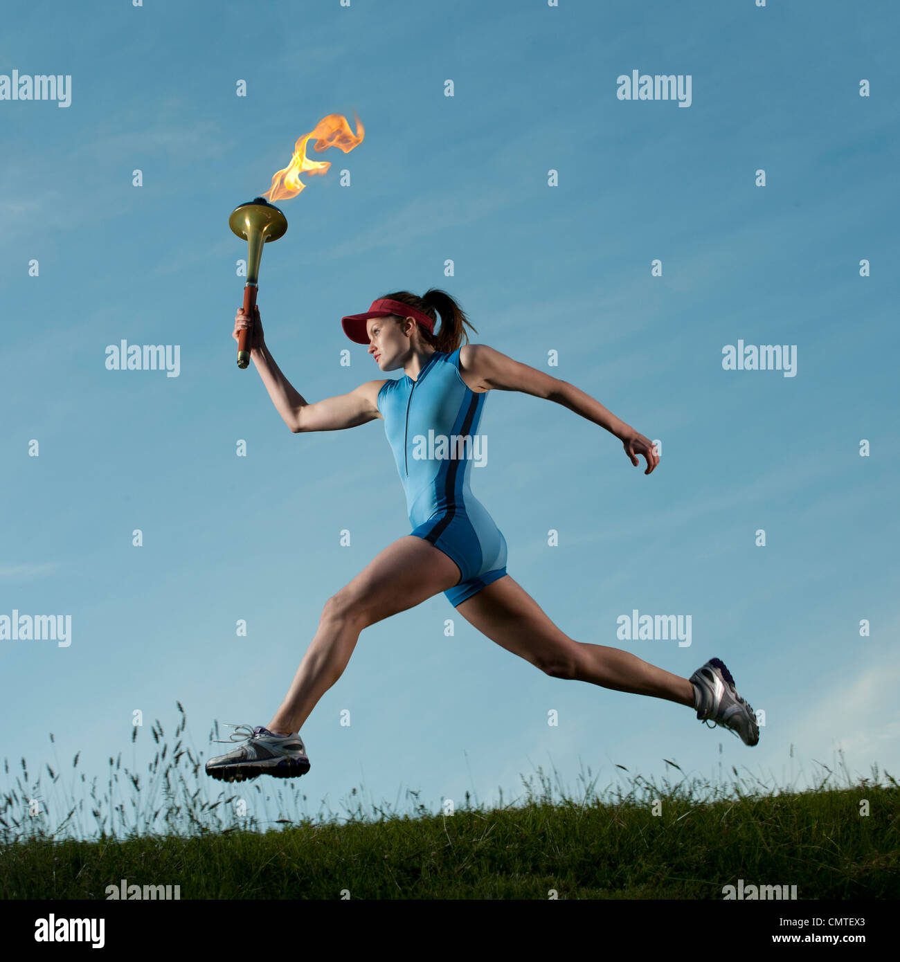 Woman Athlete Olympics High Resolution Stock Photography and Images - Alamy