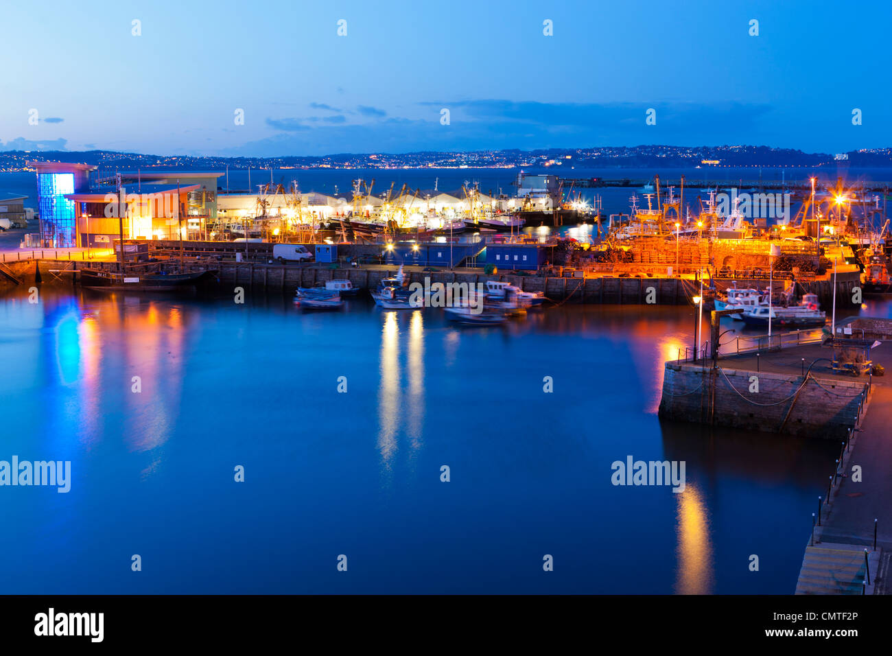 Brixham harbour, Devon, England, United Kingdom, Europe Stock Photo - Alamy