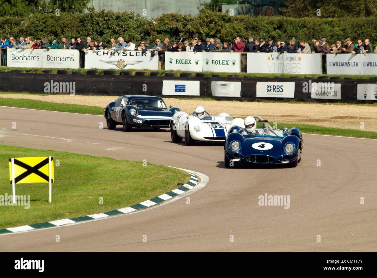 Goodwood festival of speed classic car racing Stock Photo - Alamy