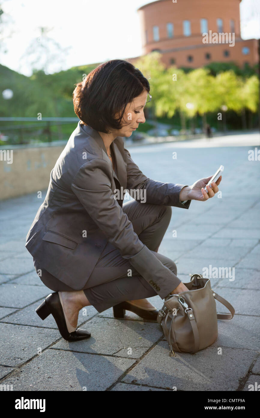 Woman Searching Bag High Resolution Stock Photography and Images - Alamy