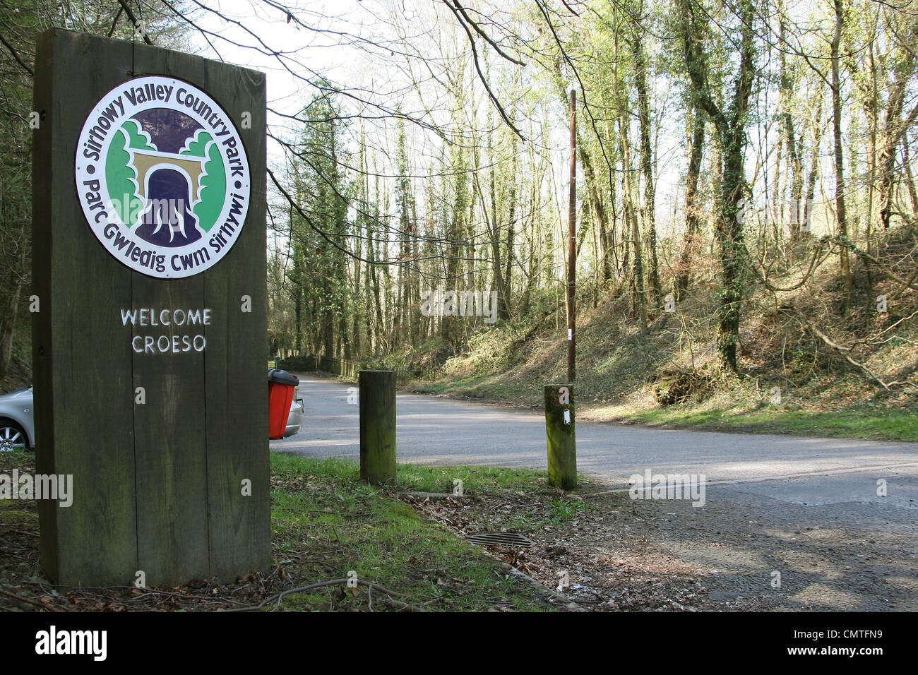 Sirhowy Valley country Park Crosskeys South Wales GB UK 2012 Stock ...