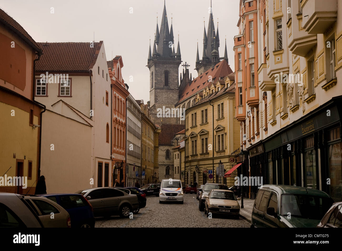 Streets of Prague Stock Photo - Alamy