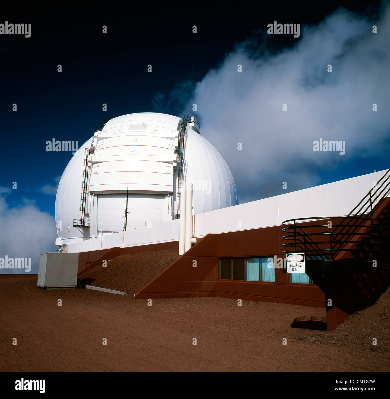 Keck Observatory Mauna Kea Hawaii USA Stock Photo - Alamy