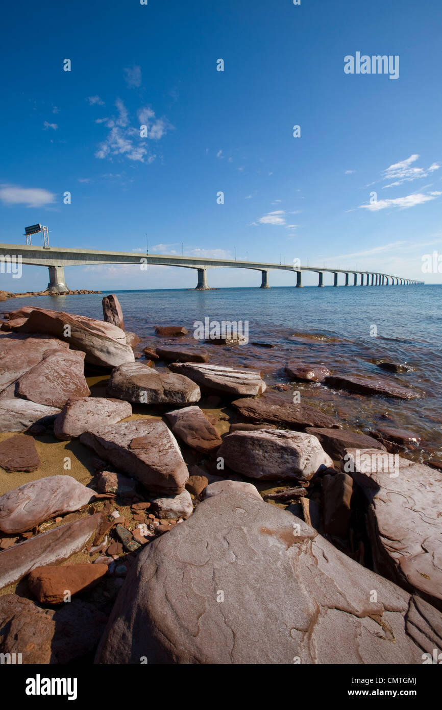 Confederation Bridge, Caribou, New Brunswick Stock Photo - Alamy