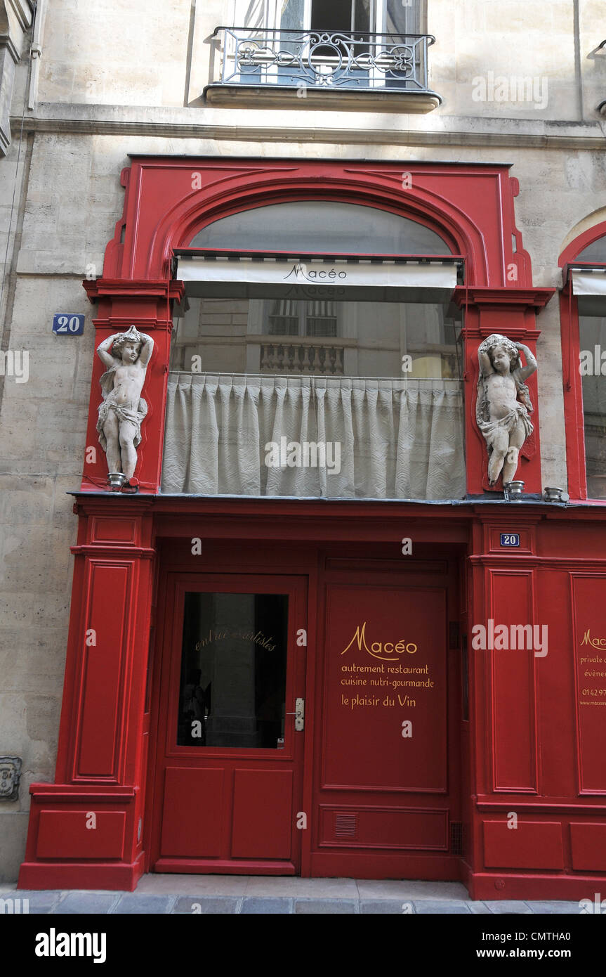 Macéo restaurant Paris France Stock Photo - Alamy
