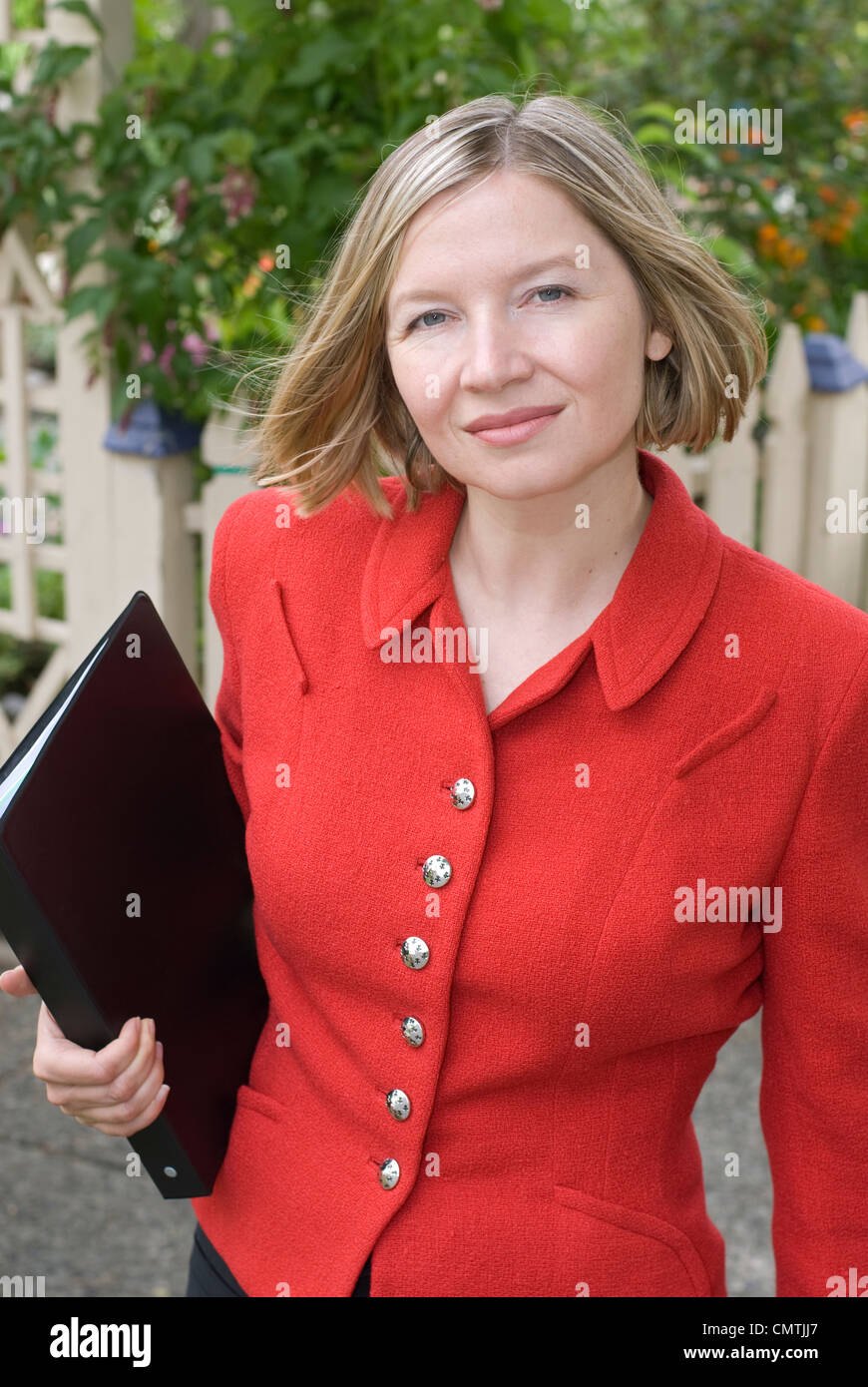 Portrait of a business woman, Victoria, British Columbia Stock Photo ...