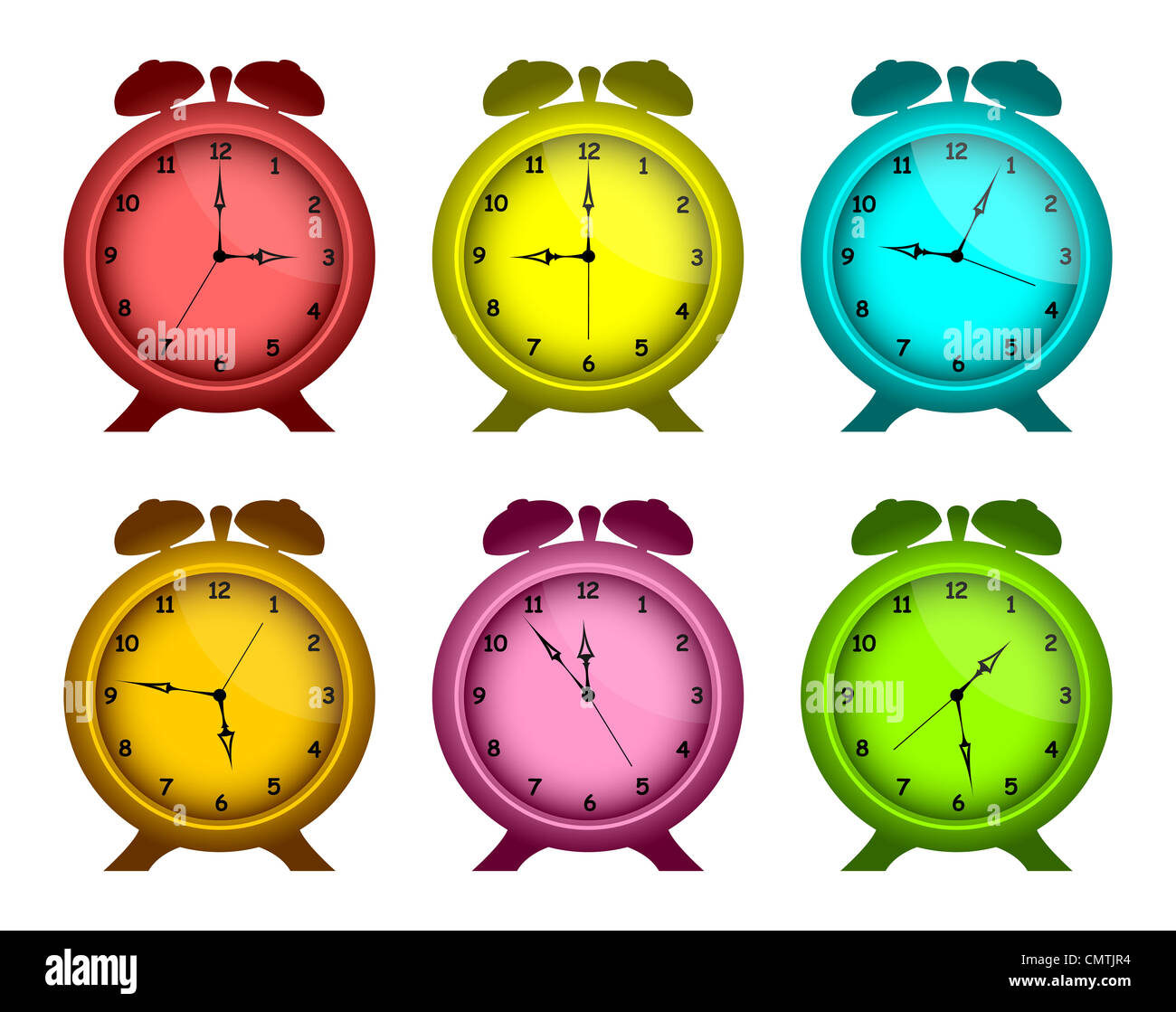 Watches icon blue vector hi-res stock photography and images - Alamy