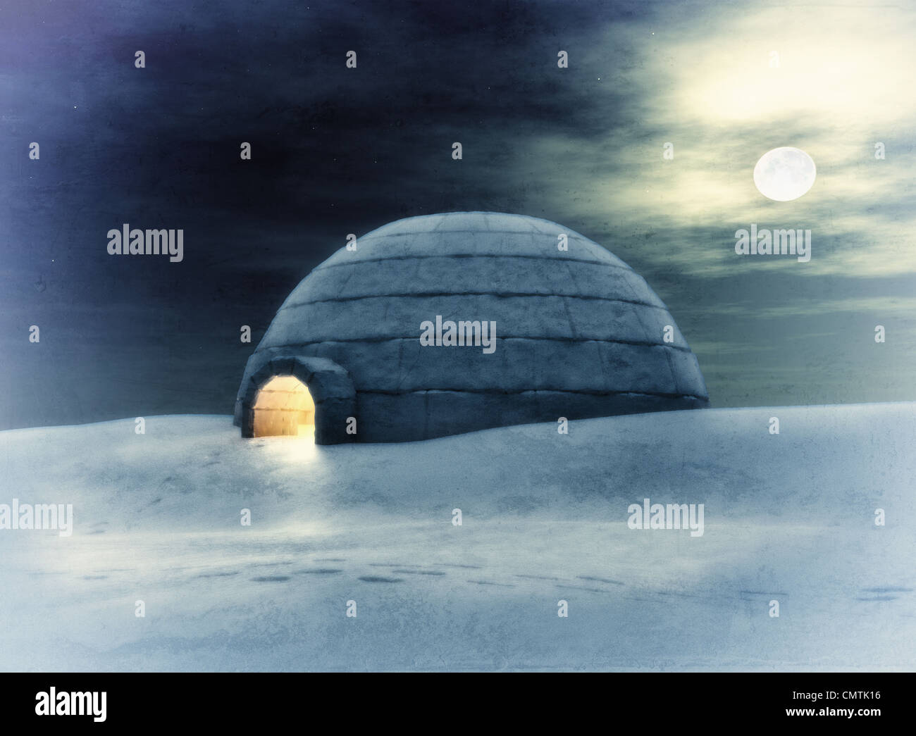 Eskimo igloo hi-res stock photography and images - Alamy