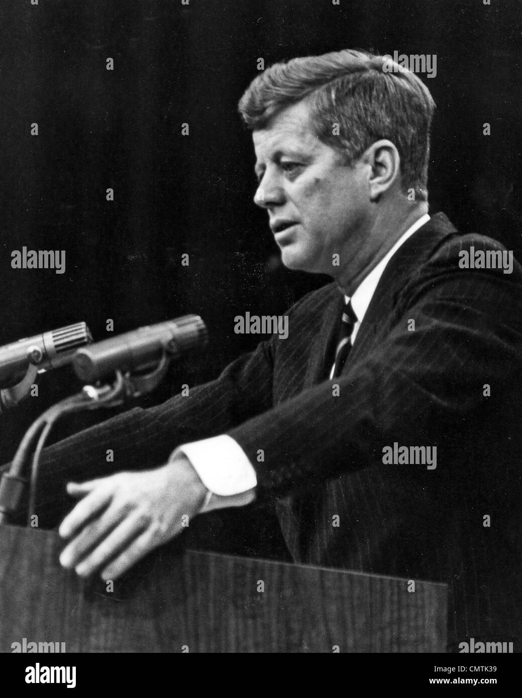 John fitzgerald kennedy Black and White Stock Photos & Images - Alamy