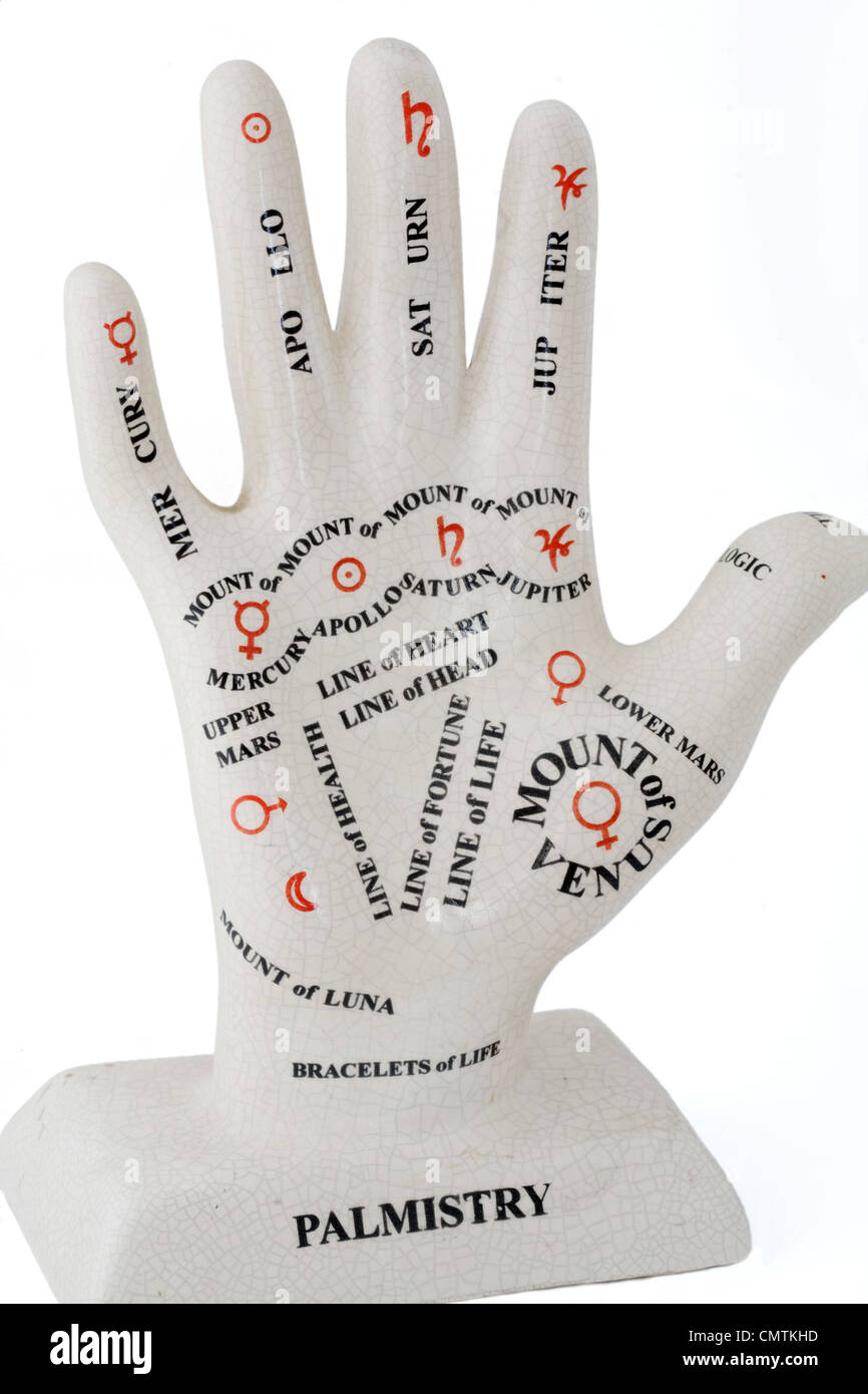 Palmistry hi-res stock photography and images - Alamy