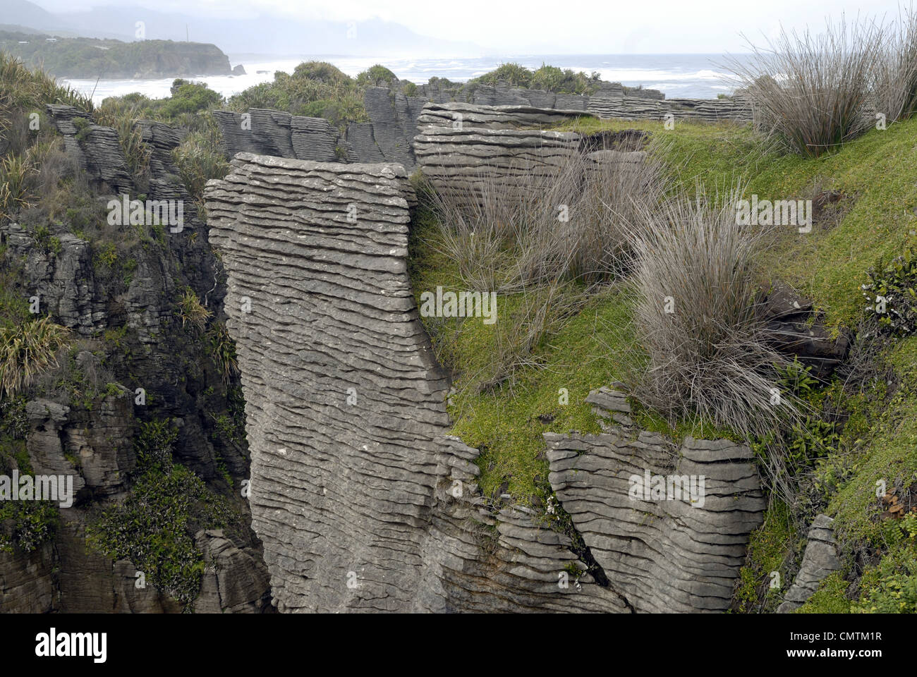Pancake Rocks, Punakaiki, New Zealand Stock Photo - Alamy