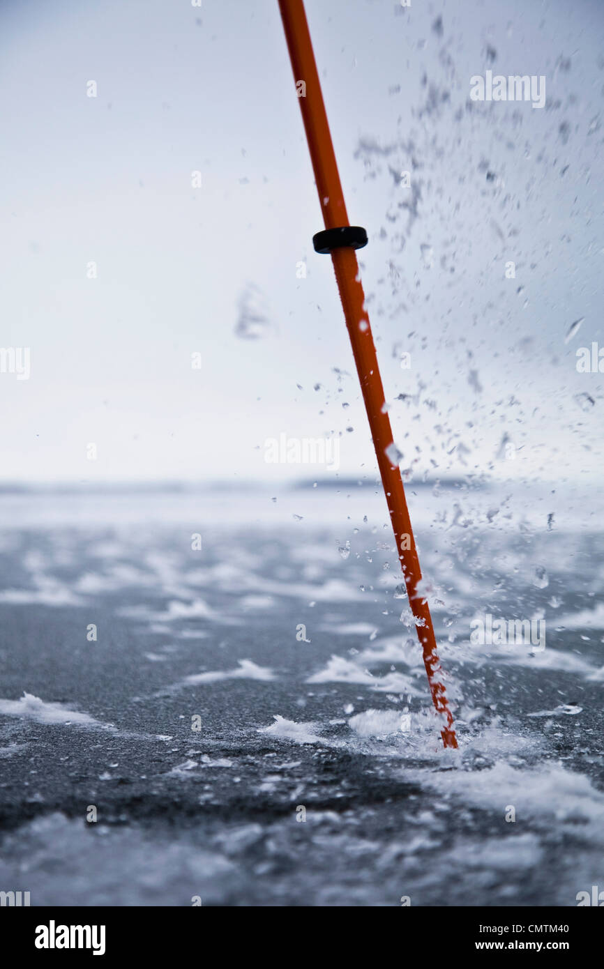 Close-up ice pick Stock Photo - Alamy