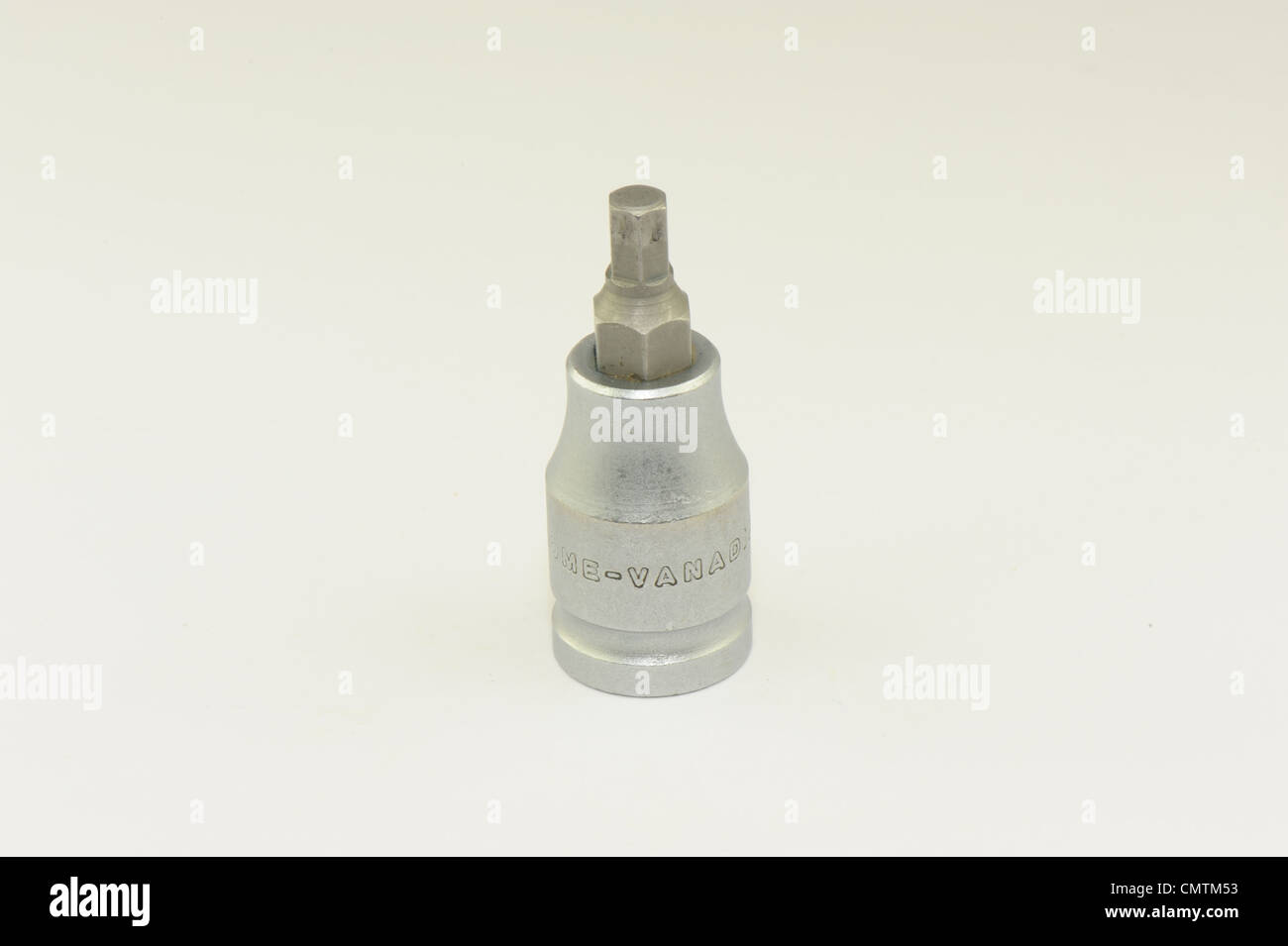 tools socket fitting allen key half inch drive taken on a white ...