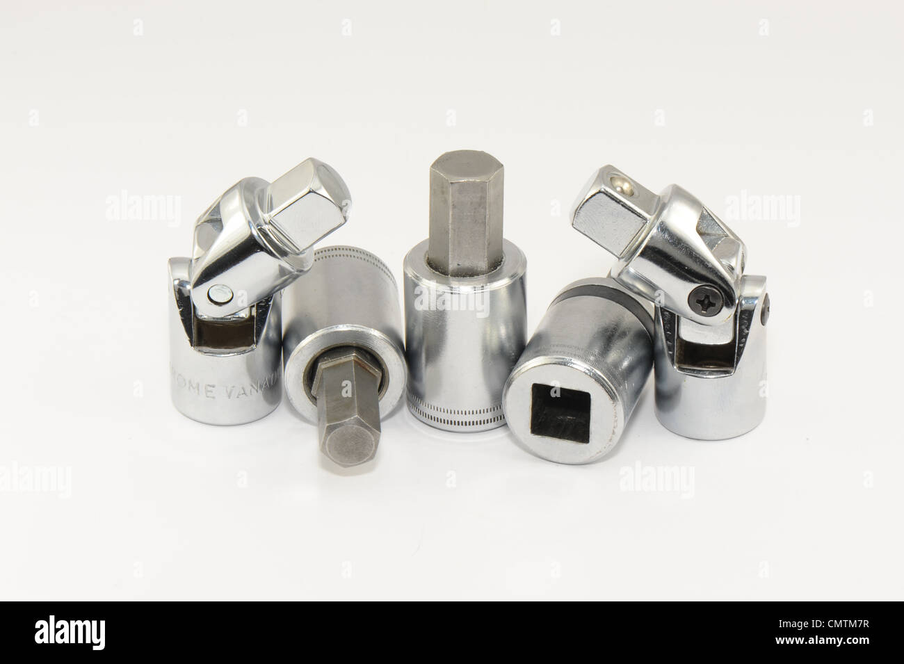 tools sockets half inch drive allen key fitting taken on a white ...