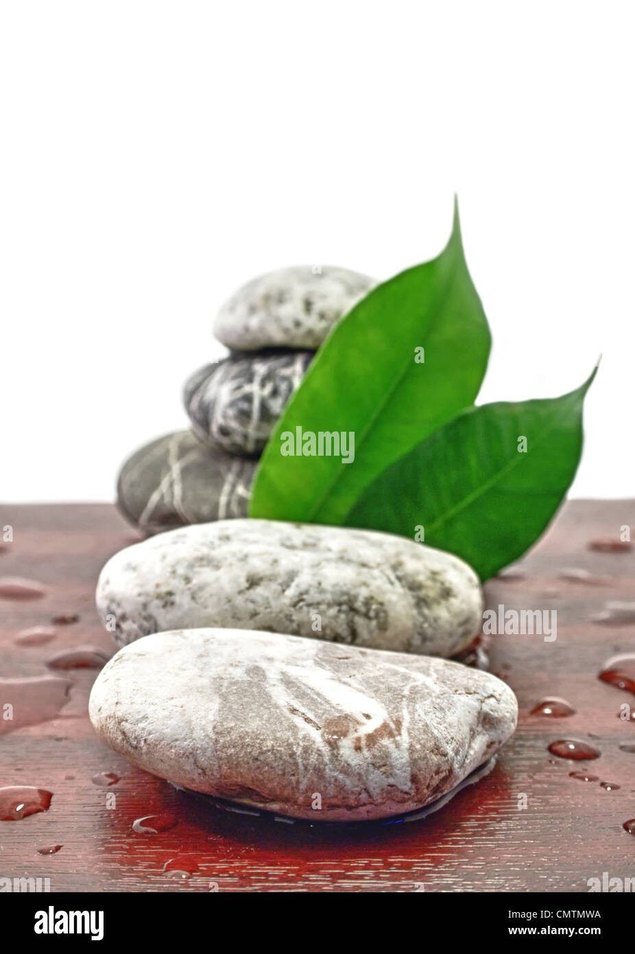 Wet spa stones beautiful hi-res stock photography and images - Alamy