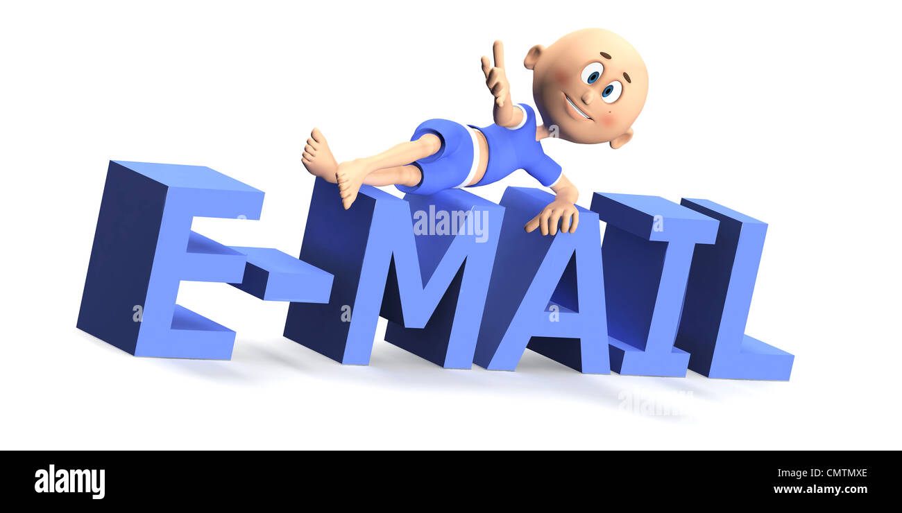 Man mail Cut Out Stock Images & Pictures - Alamy