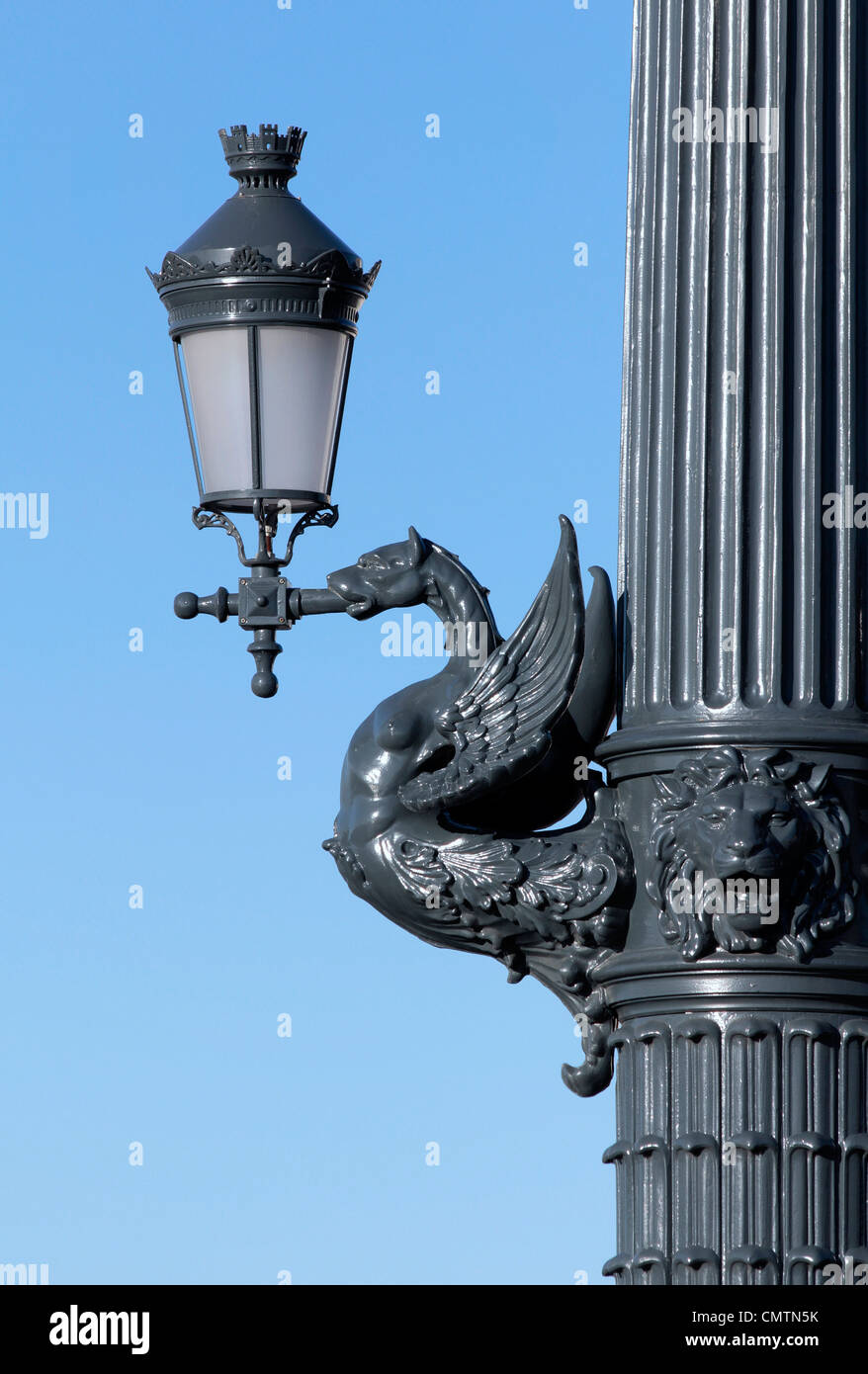 Old decorative street lamps Stock Photo - Alamy