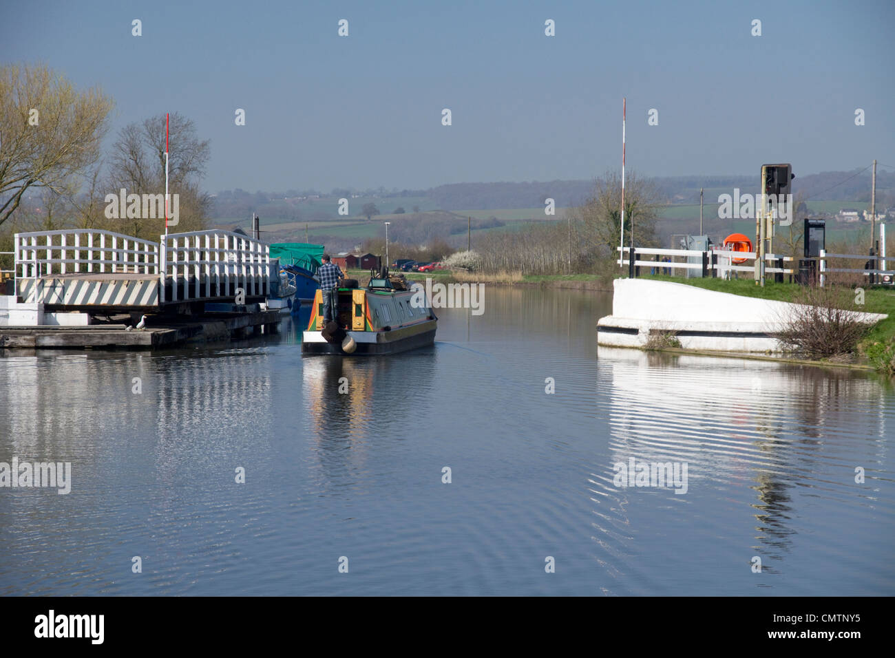 The village of Purton Gloucestershire, on the Banks of the River Severn ...