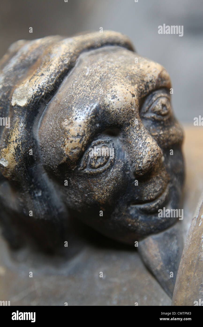 Gargoyle at Lincoln Cathedral Stock Photo - Alamy