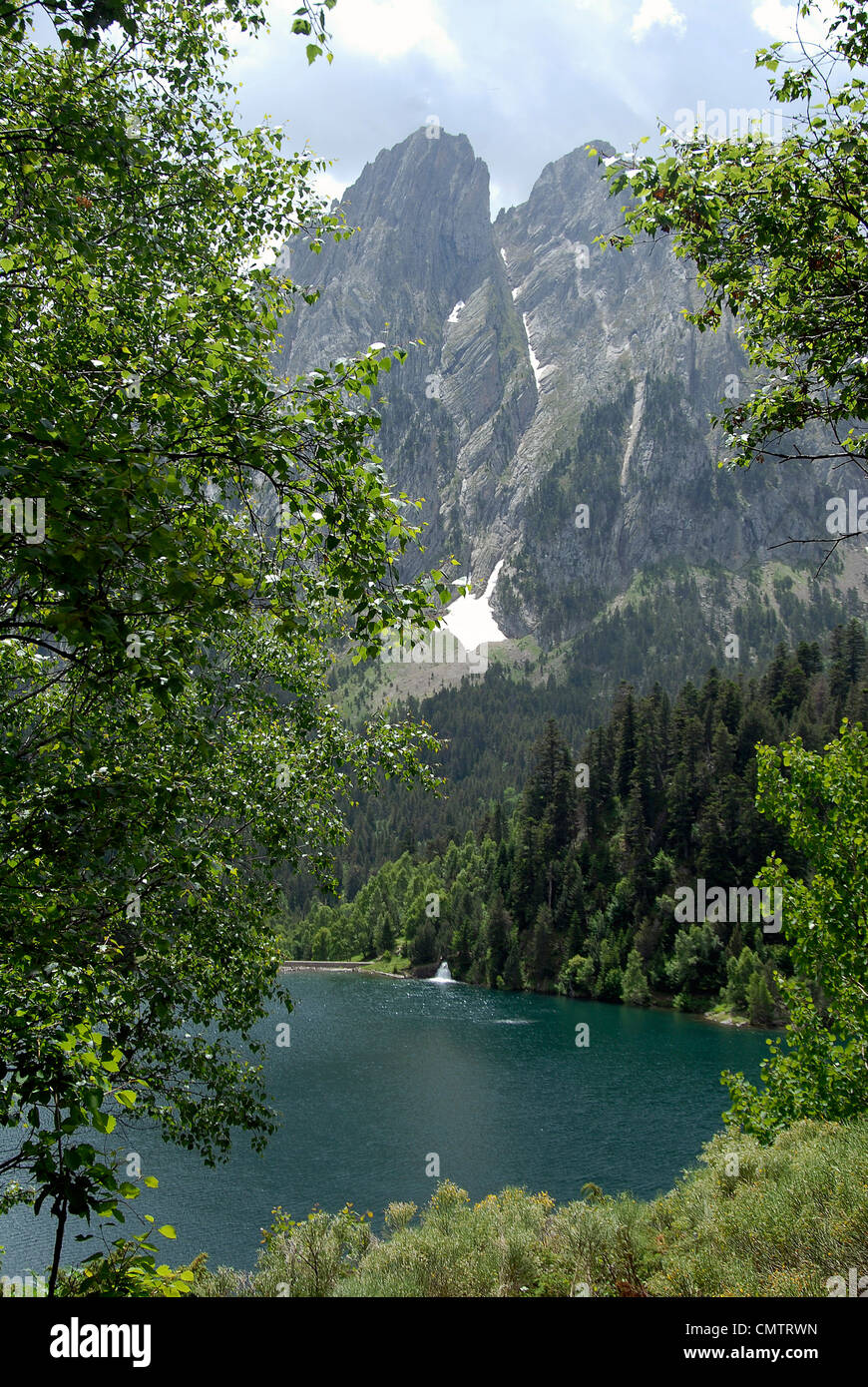 View in the Pyranees mountains Stock Photo - Alamy